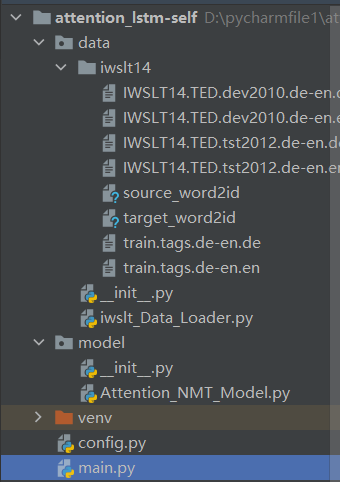 attention_nmt(attention+seq2seq)（iwslt数据集---机器翻译）_iwslt14数据集-CSDN博客