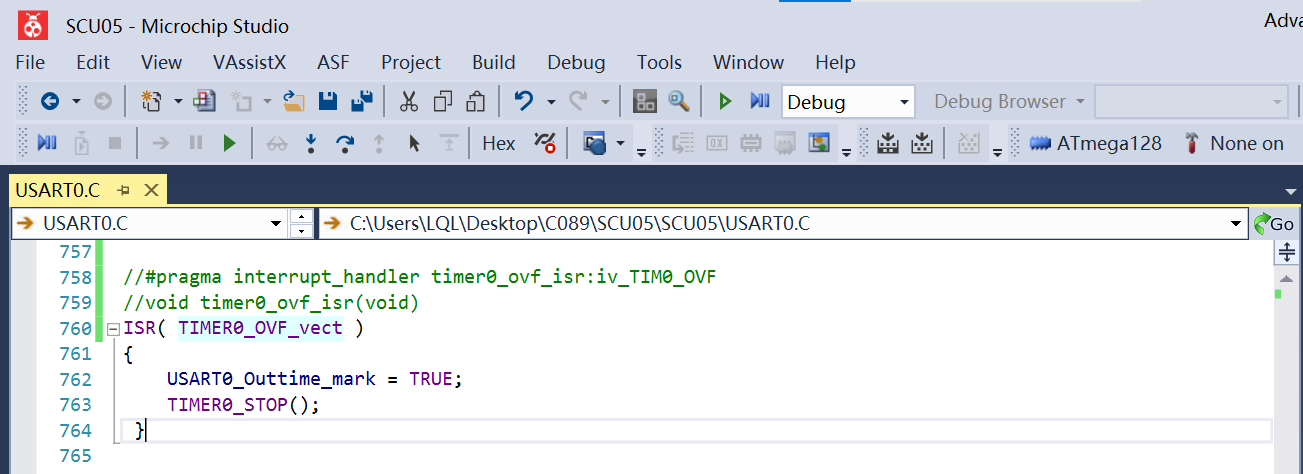 Microchip Studio 7.0项目移植（从ICC AVR移植到Microchip Studio 7.0）_microchip ...