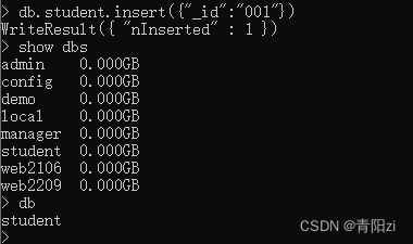 操作mongdb数据库_mongodb怎么连数据库cmd-CSDN博客