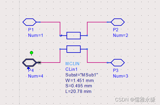 ADS仿真设计平行定向耦合器学习笔记_平行耦合微带线定向耦合器ads-CSDN博客