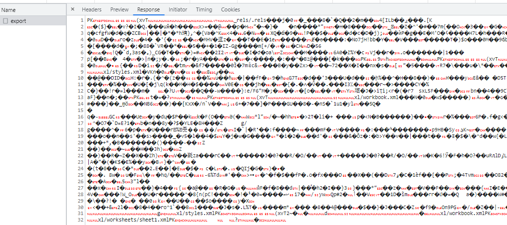 REACT Umi根据后端返回二进制文件流，前端输出成XLSX文件，直接下载_umi request 返回文档流-CSDN博客