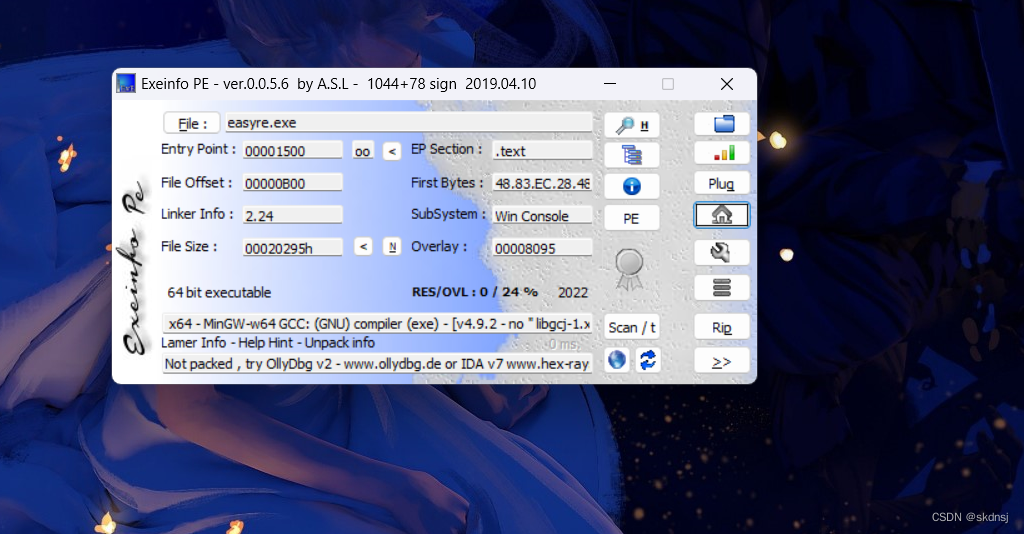 逆向刷题三道wpctf逆向题easyre Xctf Csdn博客