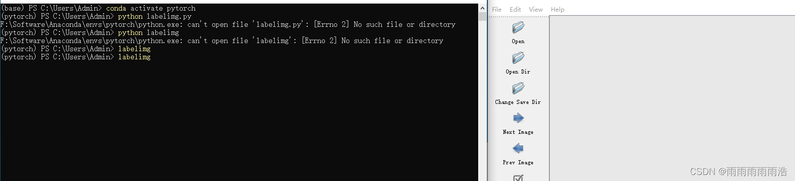 LabelImage安装以及打包exe教程，win10+anaconda3，_labelimg安装教程exe-CSDN博客