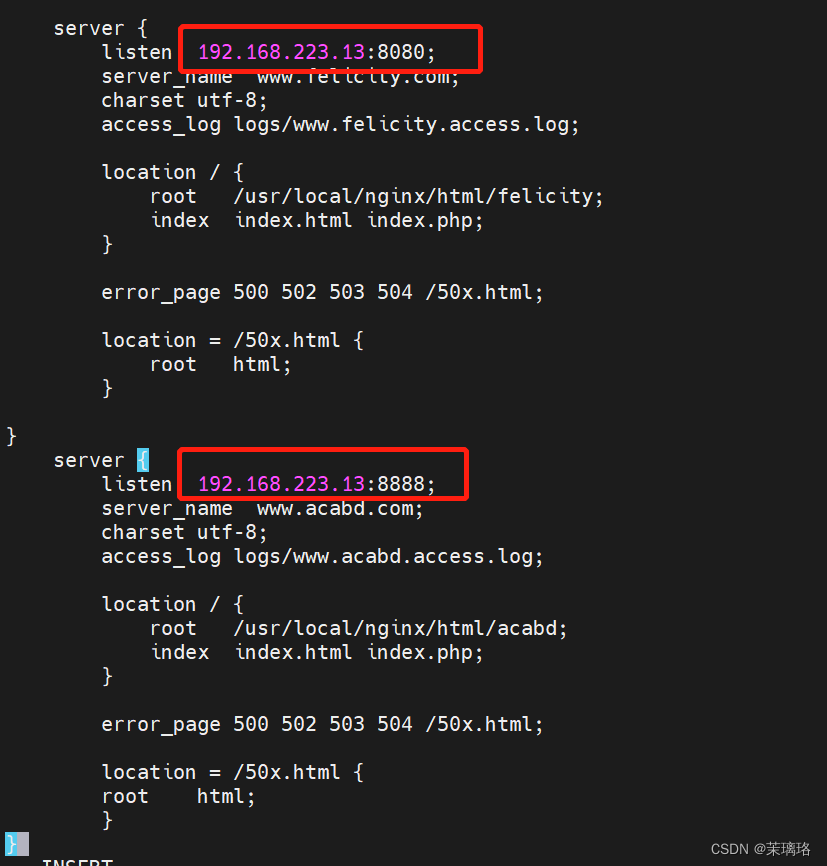 Nginx网络服务搭建_nginx指定网卡-CSDN博客