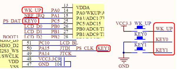 STM32CubeMX笔记（3）--GPIO输入，按键KEY检测_cubemx 按键检测 正点原子-CSDN博客