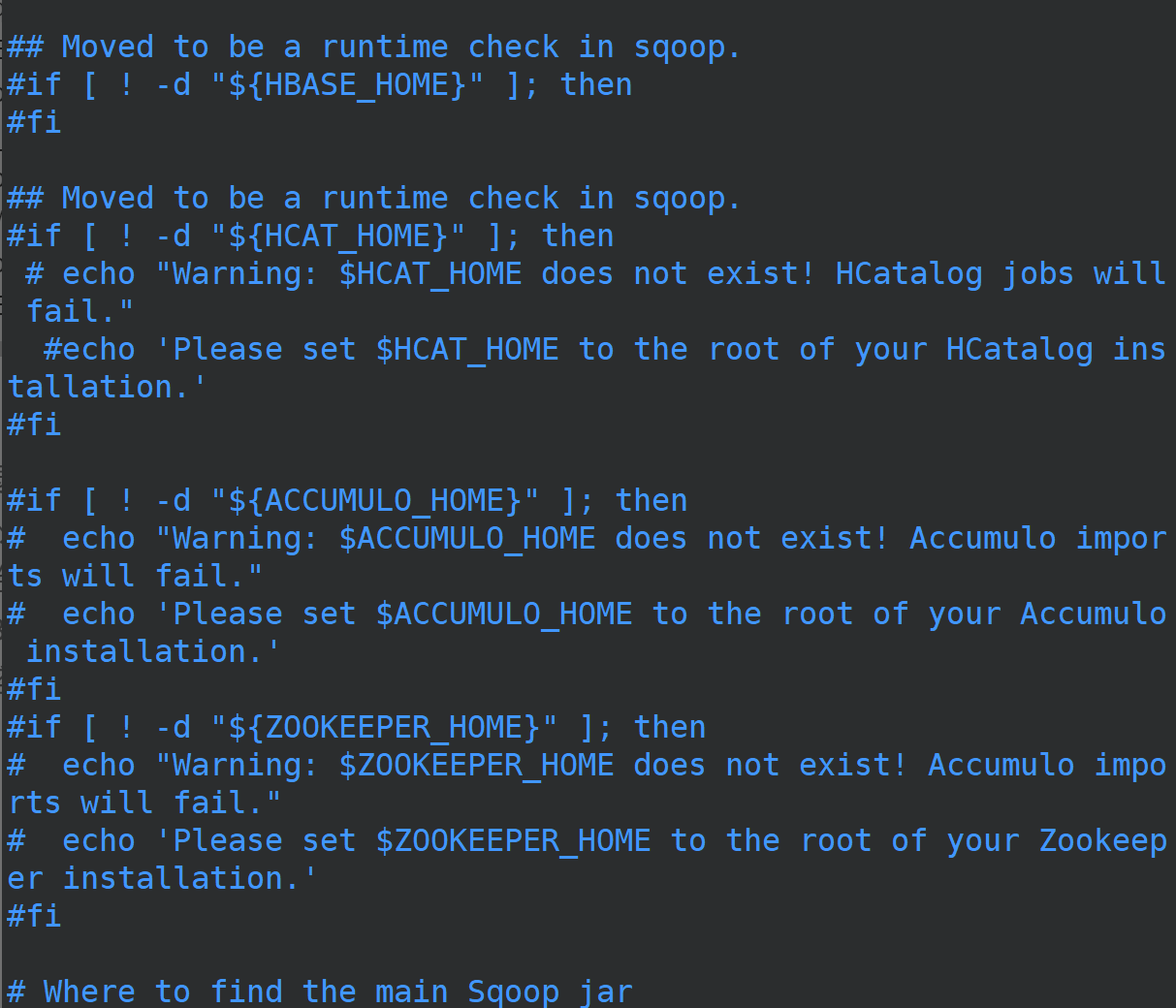 sqoop查看版本时 Warning的解决方法_warning hbase does not exist-CSDN博客