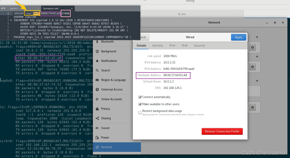 Filename: “/usr/local/flexlm/licenses/license.dat“_the license files (or license server system ...