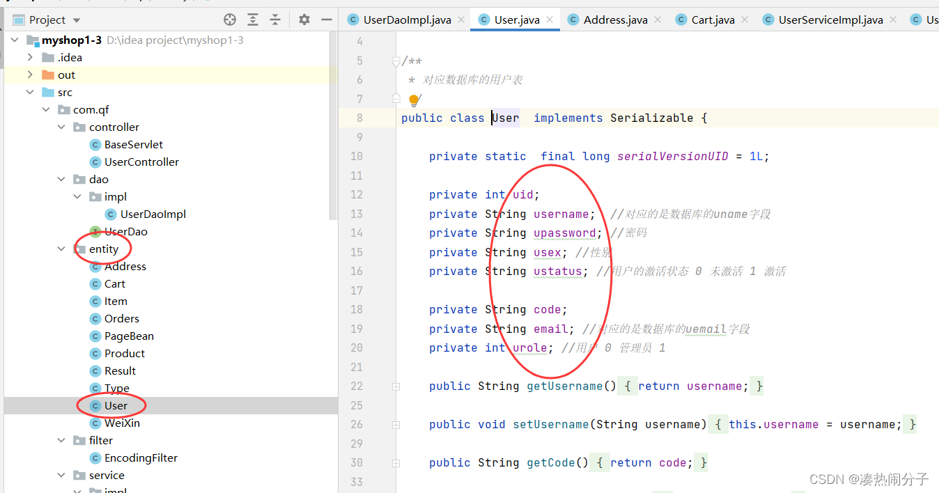 JavaWeb项目实战MyShop_java idea myshop-CSDN博客