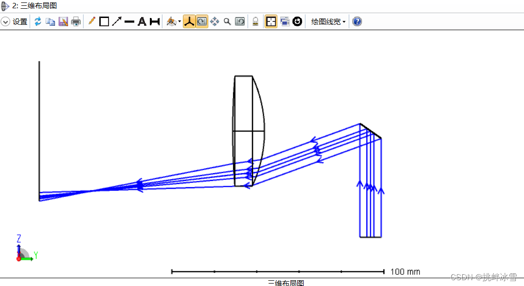 Zemax操作--8（激光扫描系统）_zemax设置光阑-CSDN博客