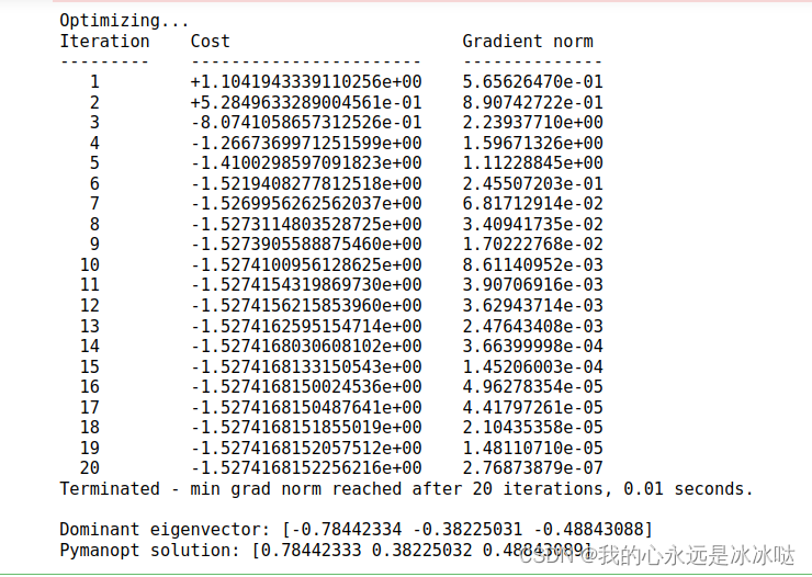 pymonopt学习总结_pymanopt-CSDN博客