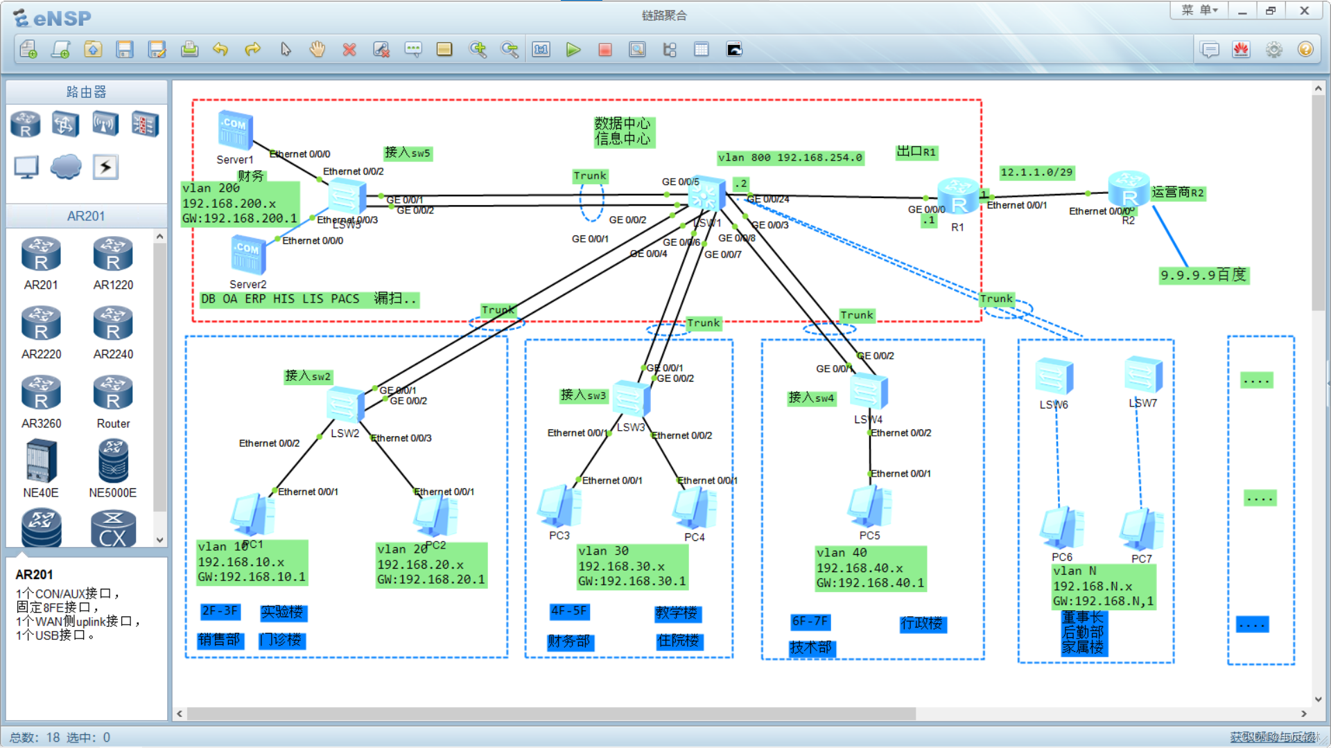 ensp综合性实验_ensp综合实验-CSDN博客