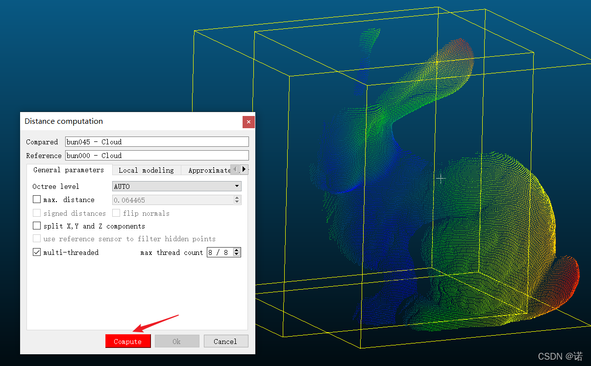 CloudCompare 可视化——Scale Filed_cloudcompare scale 数值-CSDN博客