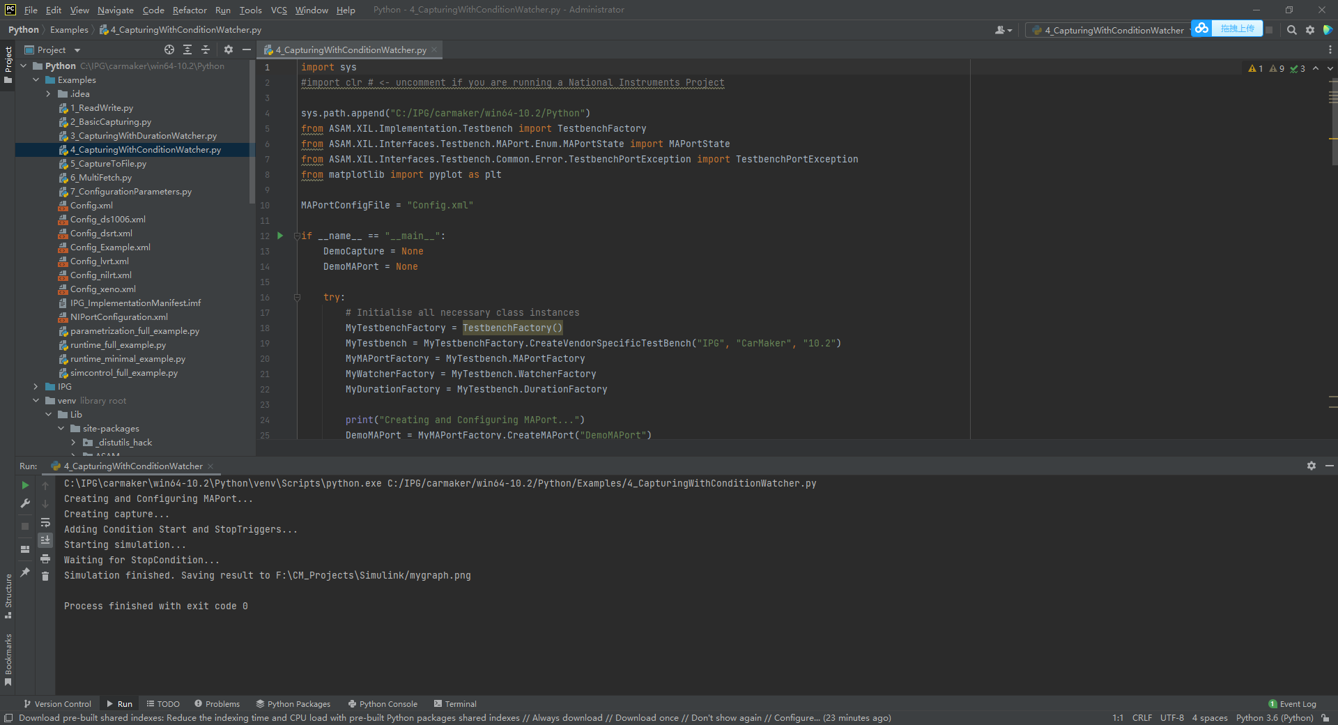 【CarMaker学习笔记】CarMaker Python API 接口使用方法_python carmaker-CSDN博客