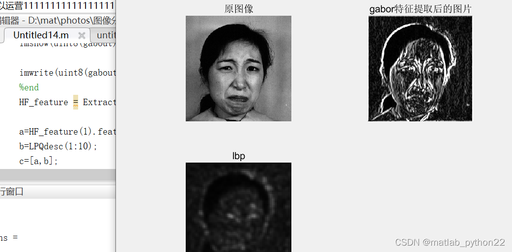 gabor表情识别 lbp表情识别 融合表情识别_gabor lbp-CSDN博客