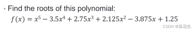 学习matlab方程式求根方程求根matlab Csdn博客