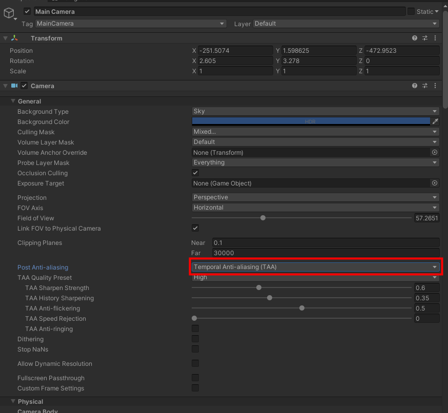 Unity HDRP云渲染锯齿、UI拖影、字体清晰度问题_unity hdrp模式移动模糊问题-CSDN博客