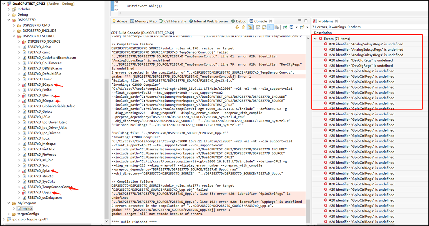 DSP_基于TMS320F28377D双核芯片和CCS7.40的编程入门_双核dsp 编程-CSDN博客