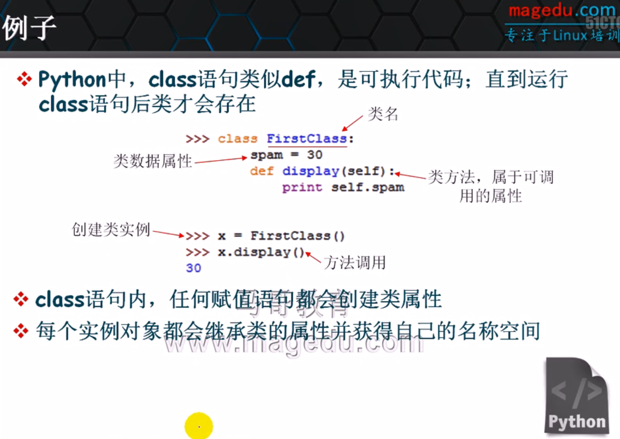 60集python入门视频ppt整理 Python类与面向对象python 类和对象 Ppt下载 Csdn博客