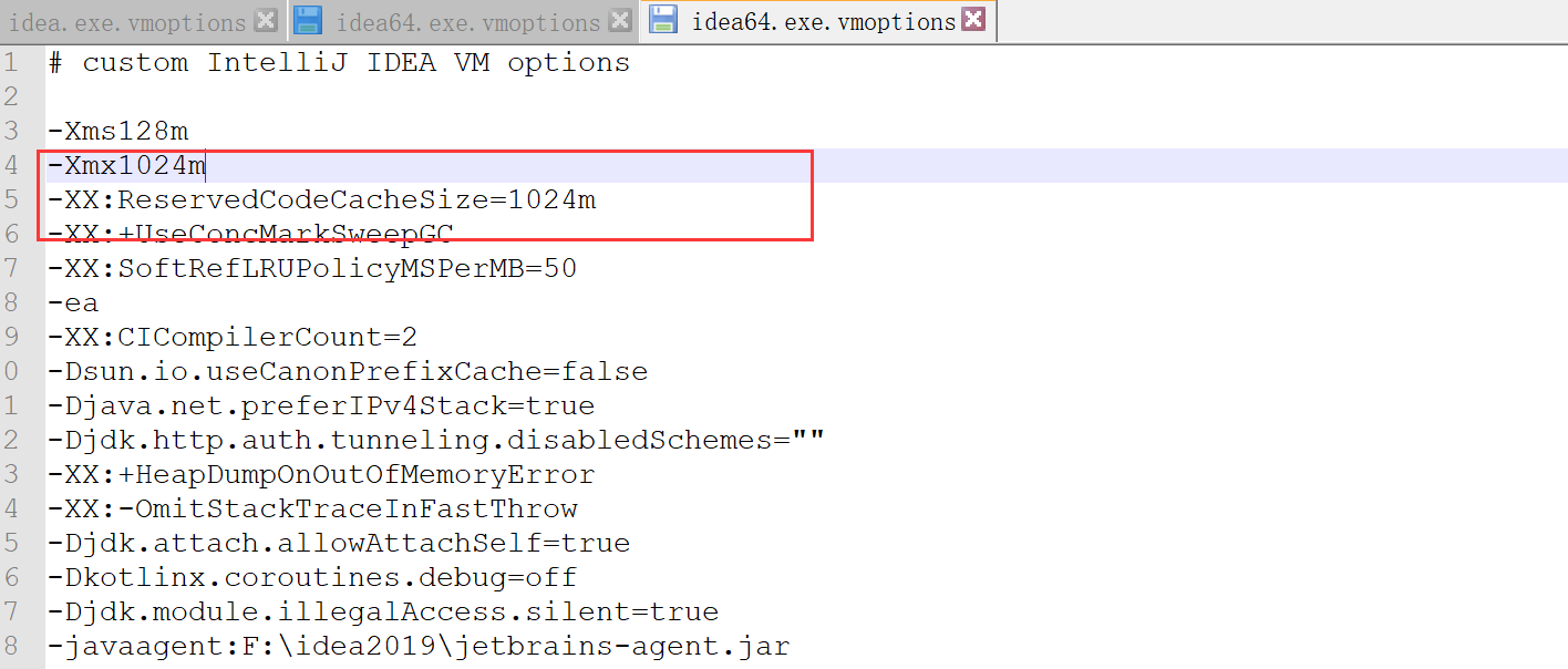 idea修改jvm堆内存后导致启动不了_idea 修改jvm 参数 以后无法启动-CSDN博客