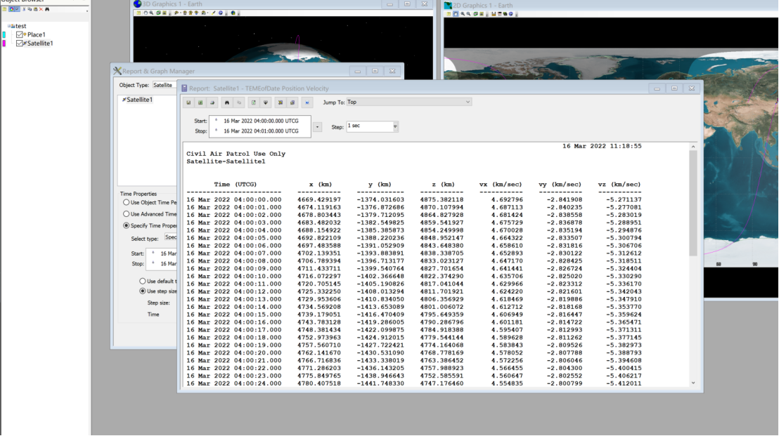 Stk 10 软件获取卫星位置、高度角、方位角_stk软件看升轨降轨信息-CSDN博客