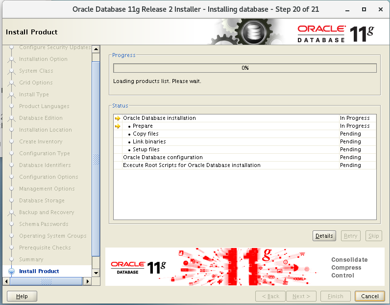 linux下oracle11g的安装-图文安装_linux安装oracle11g完整安装图文教程-CSDN博客
