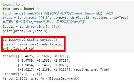 pytorch 3 mae、mse、BCELoss、BCEWithLogitsLoss和CrossEntropyLoss等loss的使用_torch mae-CSDN博客