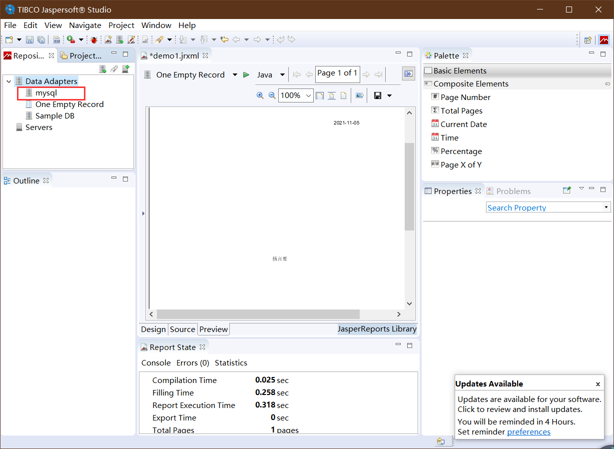 模板设计器Jaspersoft Studio、结合JasperReports输出报表_jaspersoft 最新版-CSDN博客