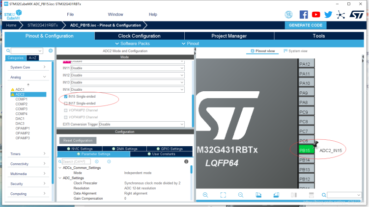 STM32G4 蓝桥杯嵌入式 ADC及多通道采集_stm32 g4 adc 多通道 采集-CSDN博客