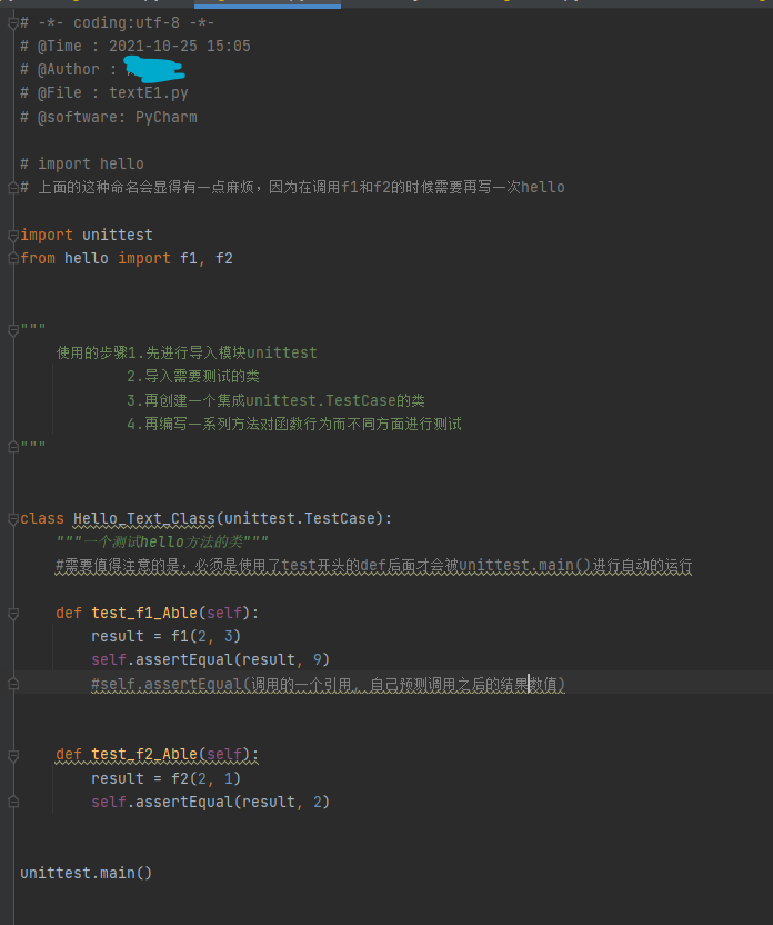 Python测试函数与类 （一）—— python编程：从入门到实践_pycharm中怎么对单个函数做测试-CSDN博客