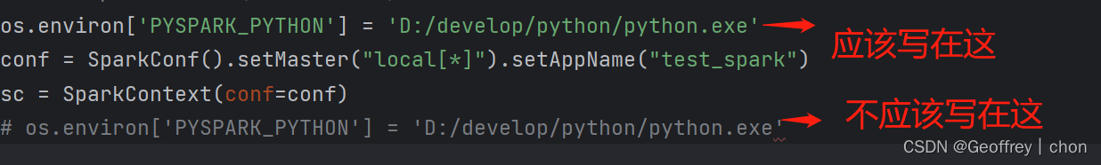 Pyspark 报错记录typeerror Setmaster Missing 1 Required Position Csdn博客