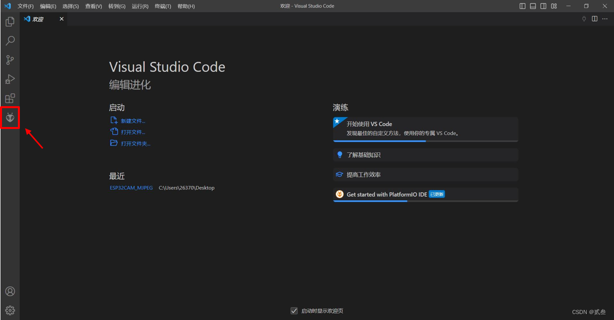 在Visual Studio Code中安装PlaformIO插件_vs安装platformio ide-CSDN博客