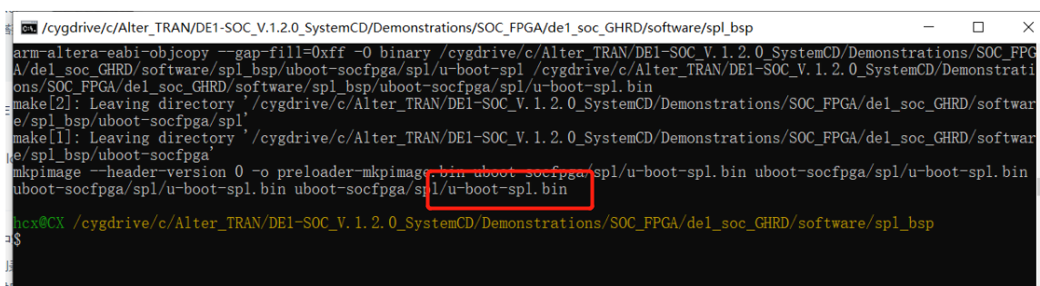 DE1-SoC笔记（四）——生成 Preloader Image File（de1教程2.8节）_preloader文件怎么找-CSDN博客