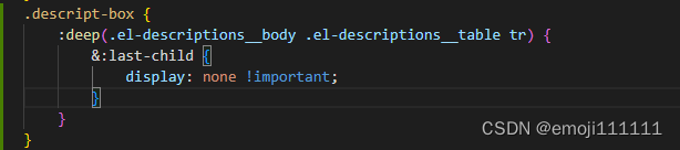 el-descriptions 自定义列数和平分各项的方法，最后一项没有铺满整行_elementui的