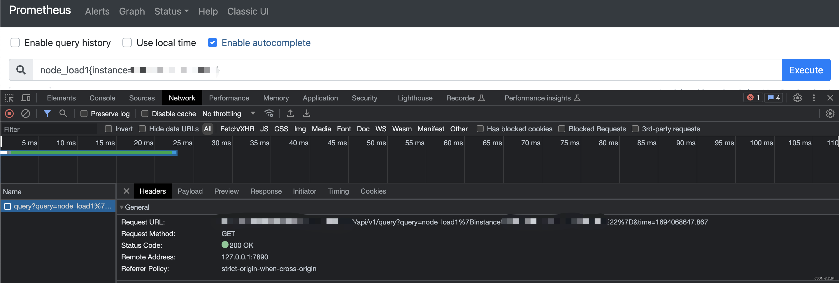 快速查找prometheus api接口_prometheus jar包引用后如何接口查看-CSDN博客