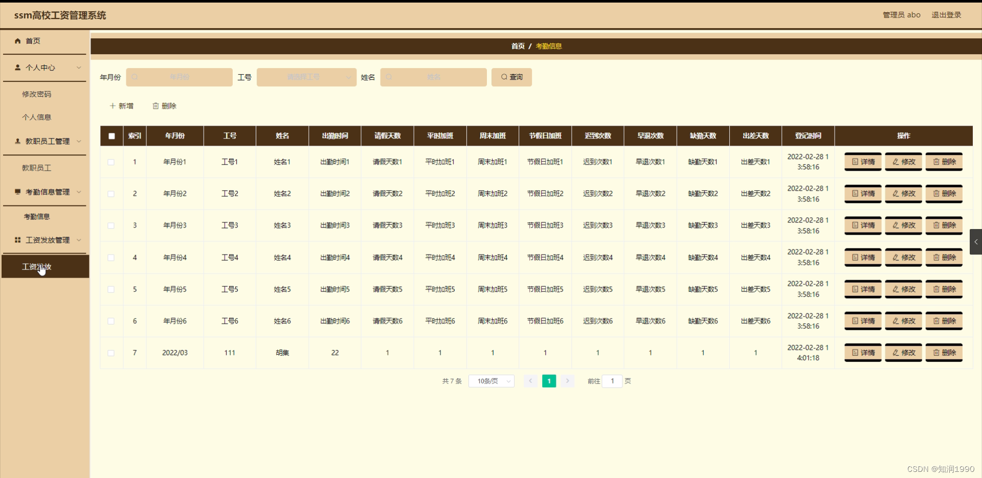 ssm毕设项目高校工资管理系统17aug（java+VUE+Mybatis+Maven+Mysql+sprnig）_ssm+mysql+基于java的工资管理系统-CSDN博客