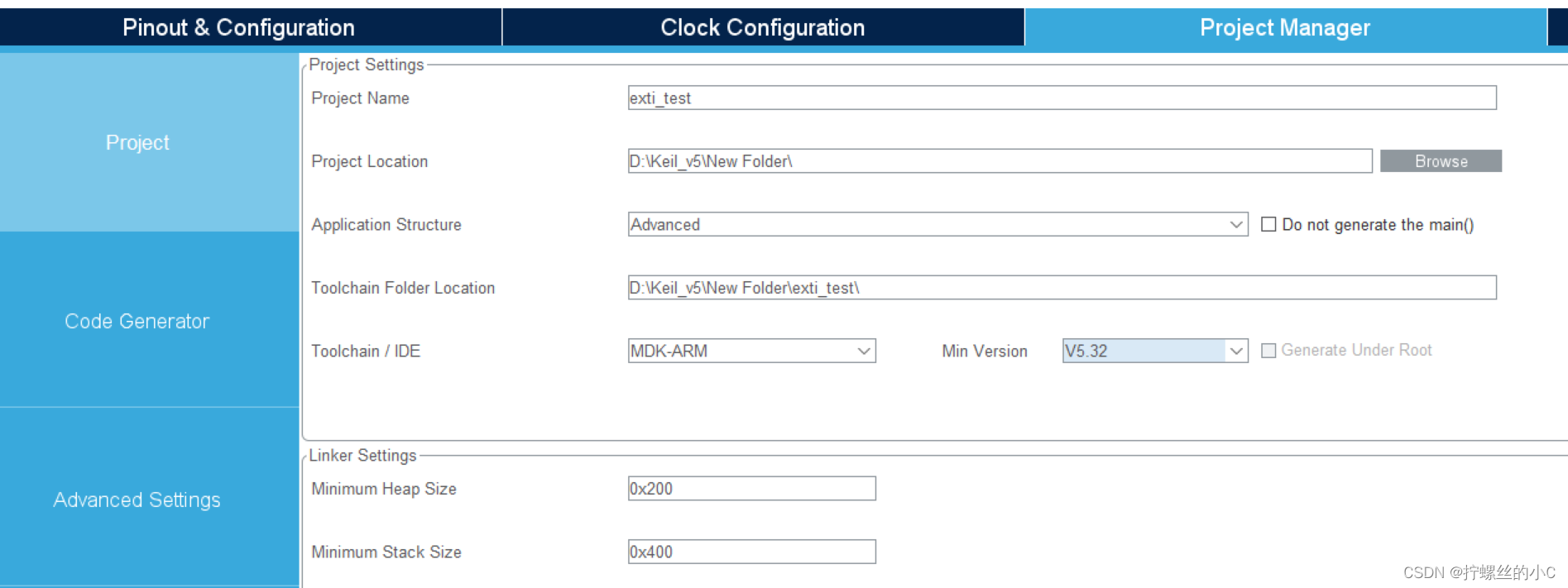Stm32学习——按键点亮led（中断法）stm32中断按键点亮led Csdn博客