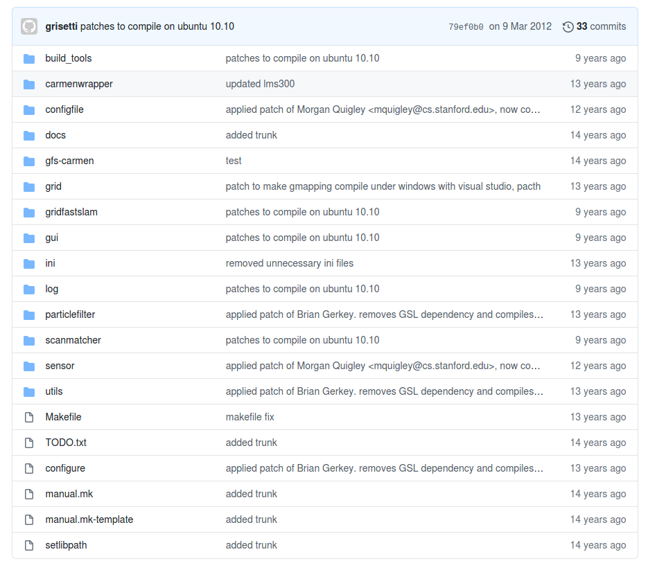 源码编译gmapping报错Could not find a package configuration file provided by “openslam_gmapping“ with ...