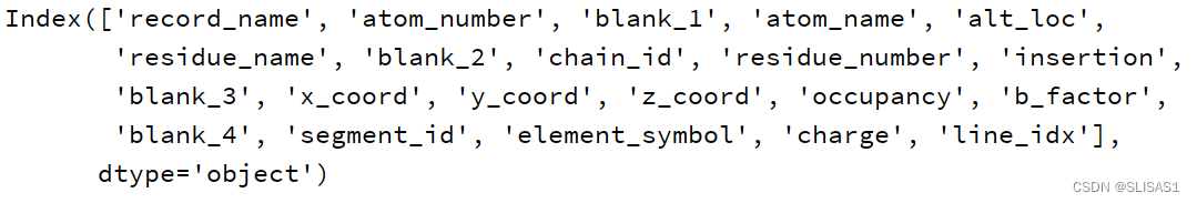 使用python(biopandas和biopython)对蛋白质结构文件pdb进行修改 Csdn博客