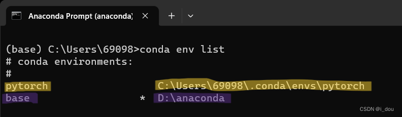 anaconda创建虚拟环境注意事项（pycharm里python环境选择）_anaconda envs-CSDN博客