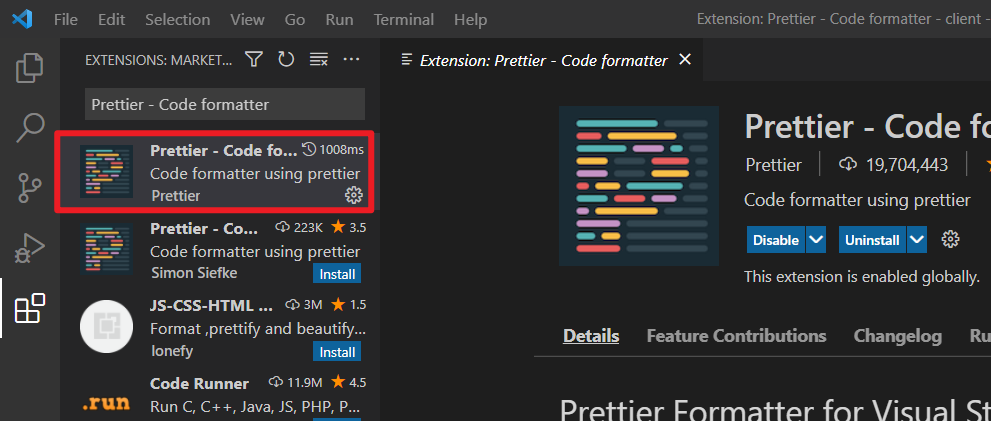VScode代码Prettier格式化及ESLint语法检测_vscode 语法检查-CSDN博客