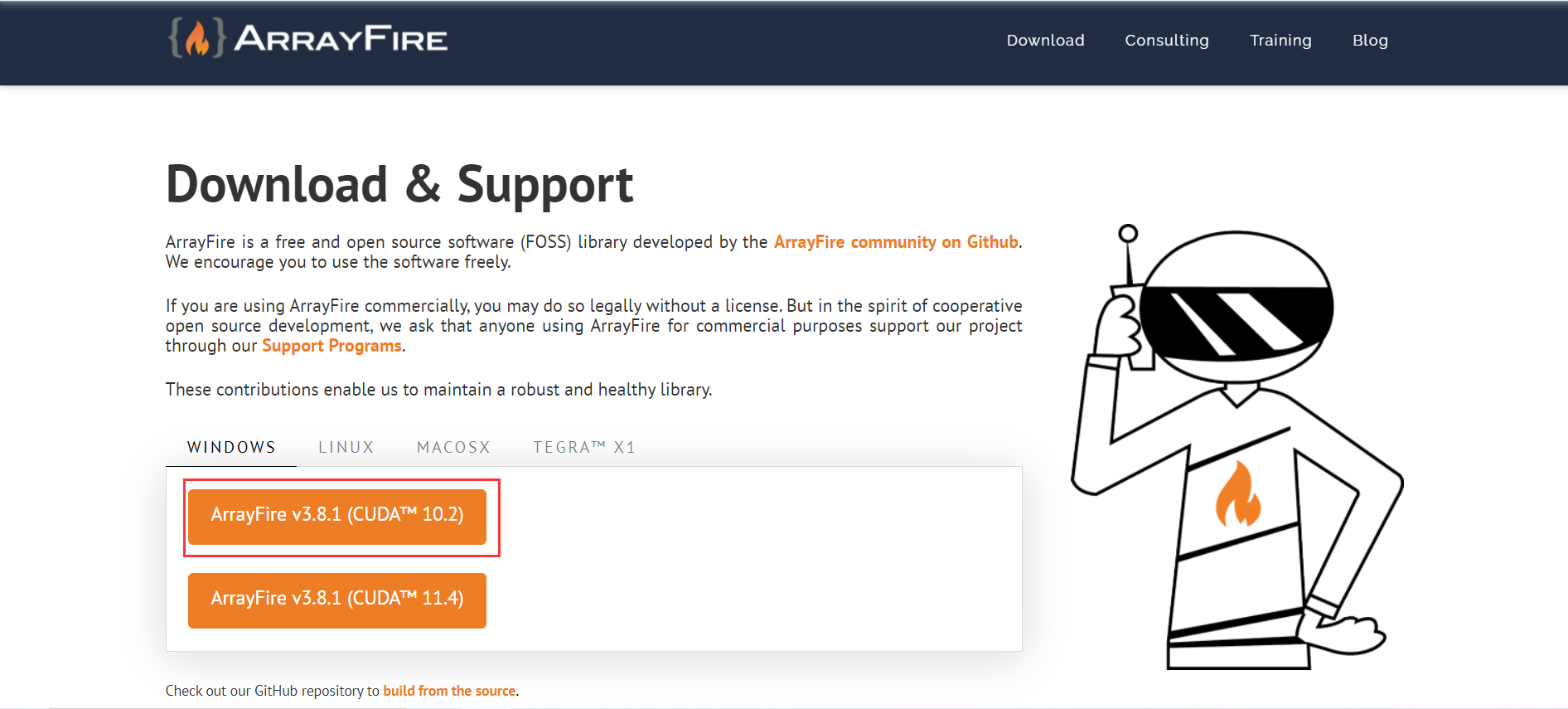 1. ArrayFire教程：在vs2019中配置arrayfire环境-CSDN博客