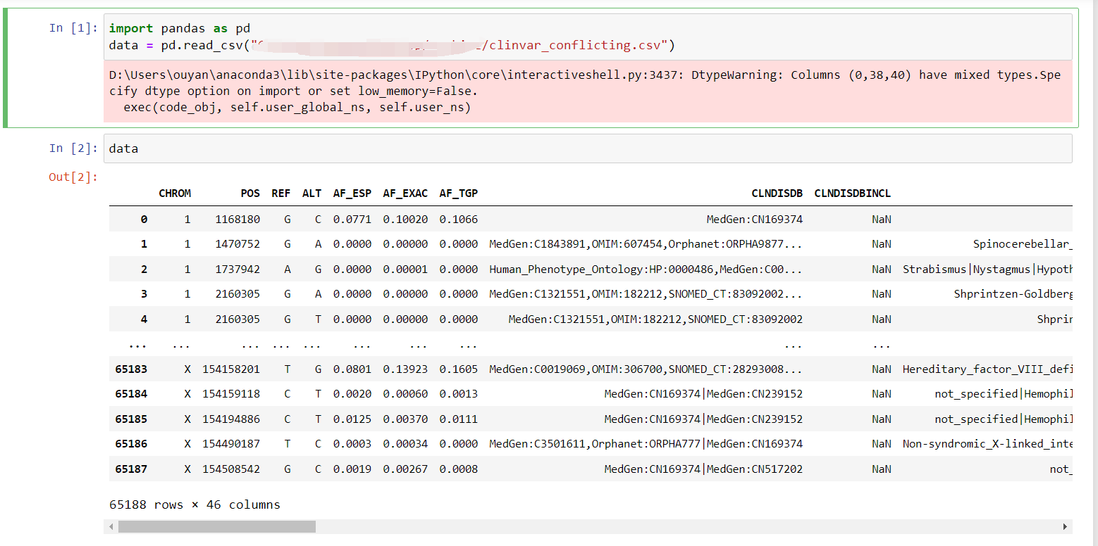 使用jupyter Notebook导入csv数据时的一个错误jupyter Notebook导入csv数据报错 Csdn博客
