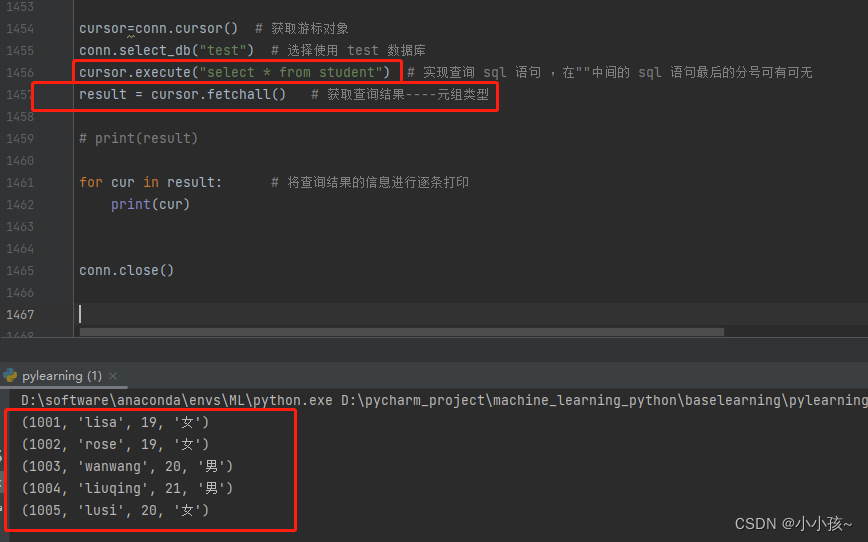 【python】数据库的基本使用python 本地数据库 Csdn博客