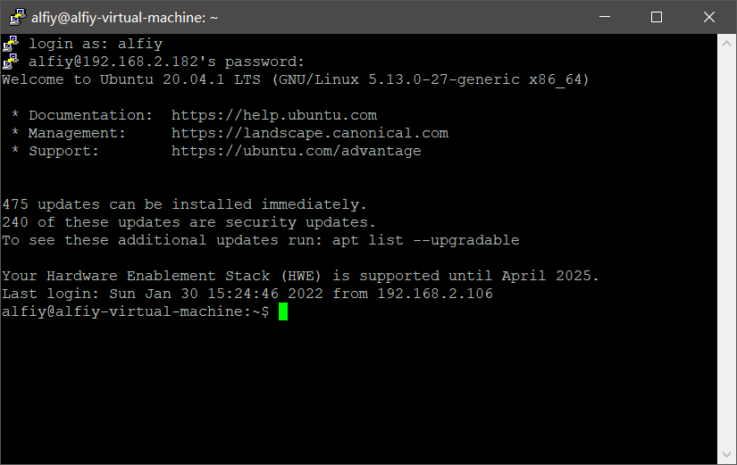 ubuntu20.04启用SSH_ubuntu20.04开启ssh-CSDN博客