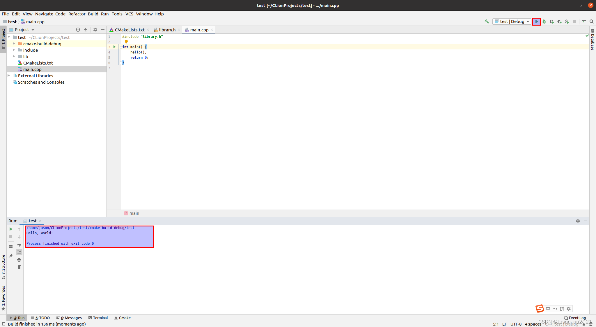 Clion C/C++动态库生成与调用简单Demo win11&ubuntu_clion函数调用图_Jason_ou2021的博客-CSDN博客