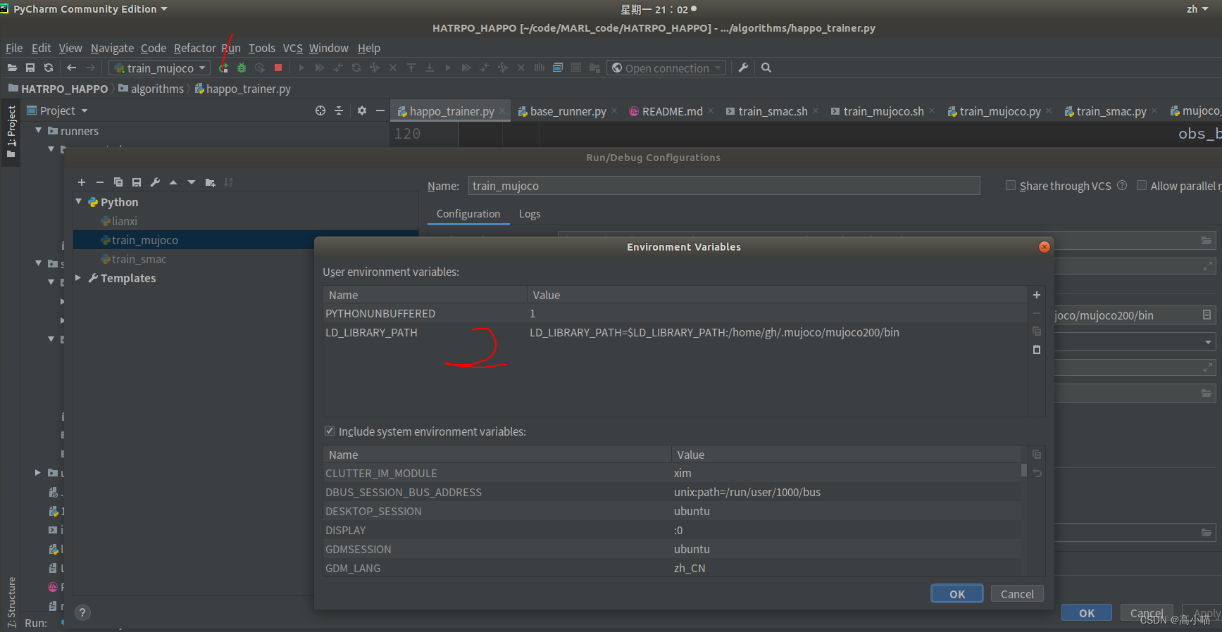 mujoco环境安装问题_mujoco安装-CSDN博客
