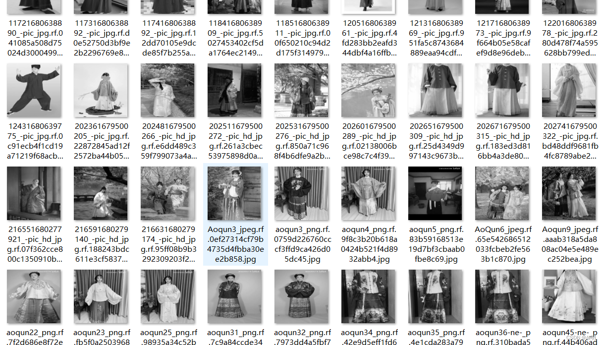 中国传统民族服饰数据集_中国历代服饰数据集-CSDN博客