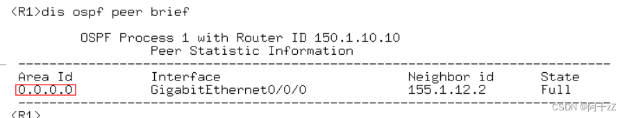 OSPF-3 基本配置_ospf enable 1 area 0是什么意思?-CSDN博客